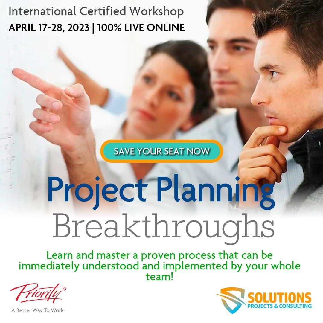 Project Planning Breakthroughs Workshop